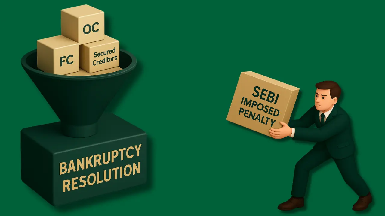 "Fine" Line in Bankruptcy: SEBI Penalties Held Excluded Debt