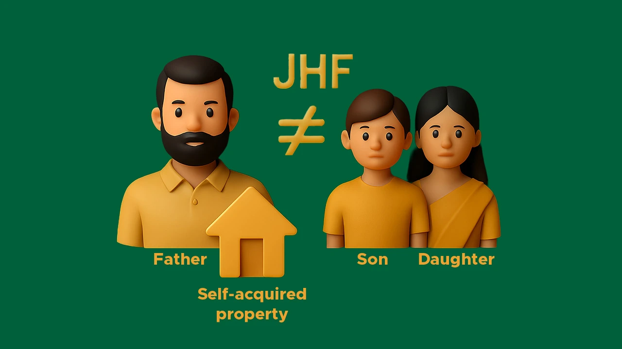 Supreme Court Draws Firm Line on Joint vs. Self-Acquired Assets.